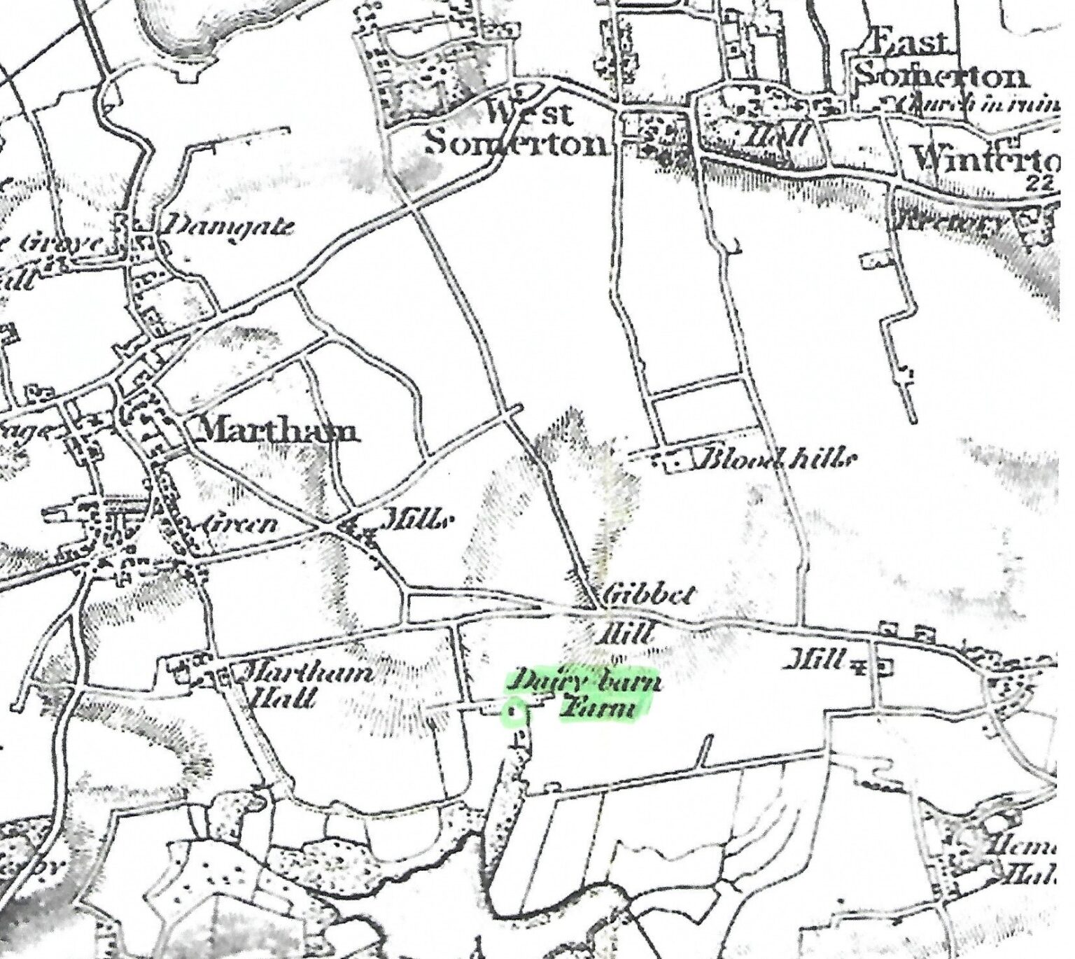 Dairy Barn Farm, off Hemsby Road, Martham - Home of the History of ...