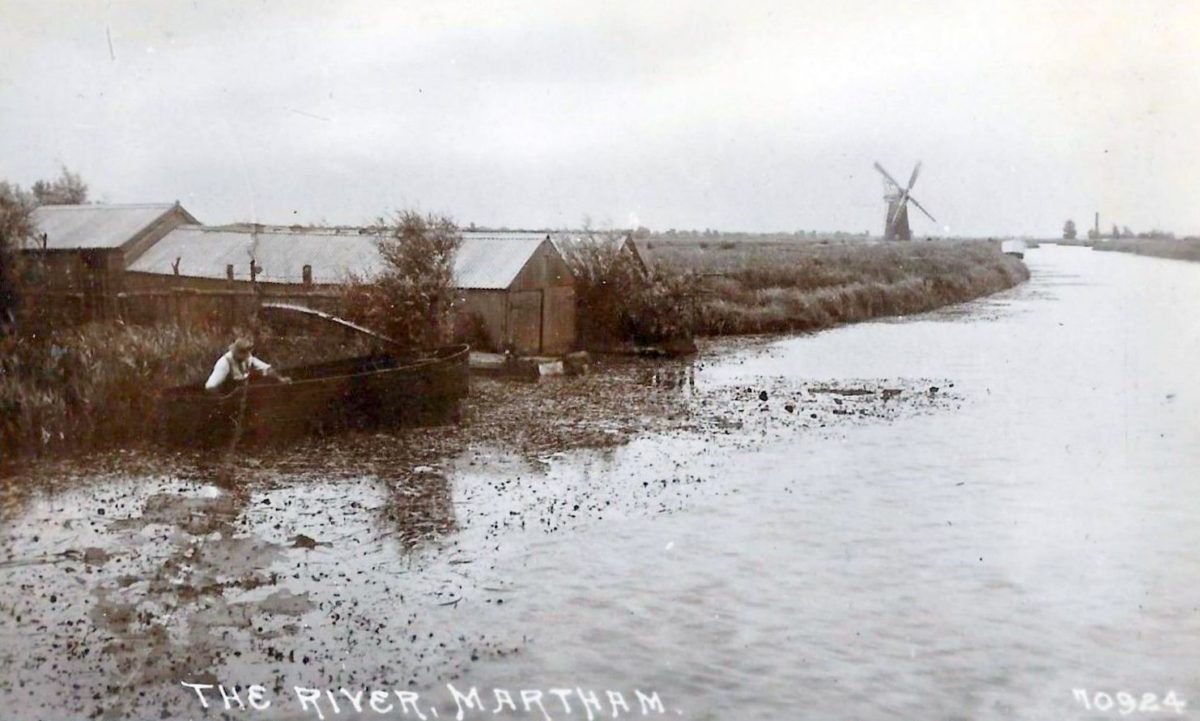Bracey’s Windpump at Martham - Home of the History of Martham, Norfolk
