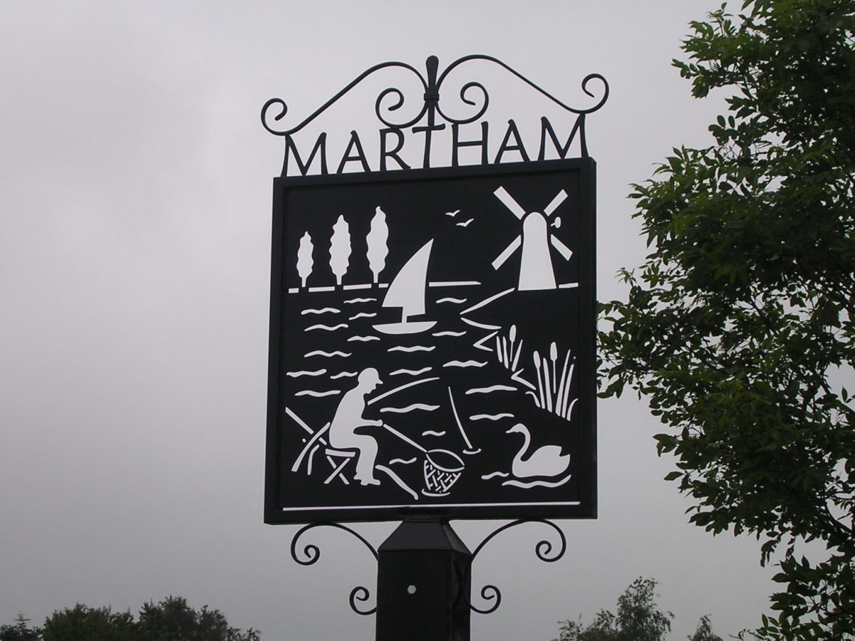🔤Signs – welcome to Martham - Home of the History of Martham, Norfolk